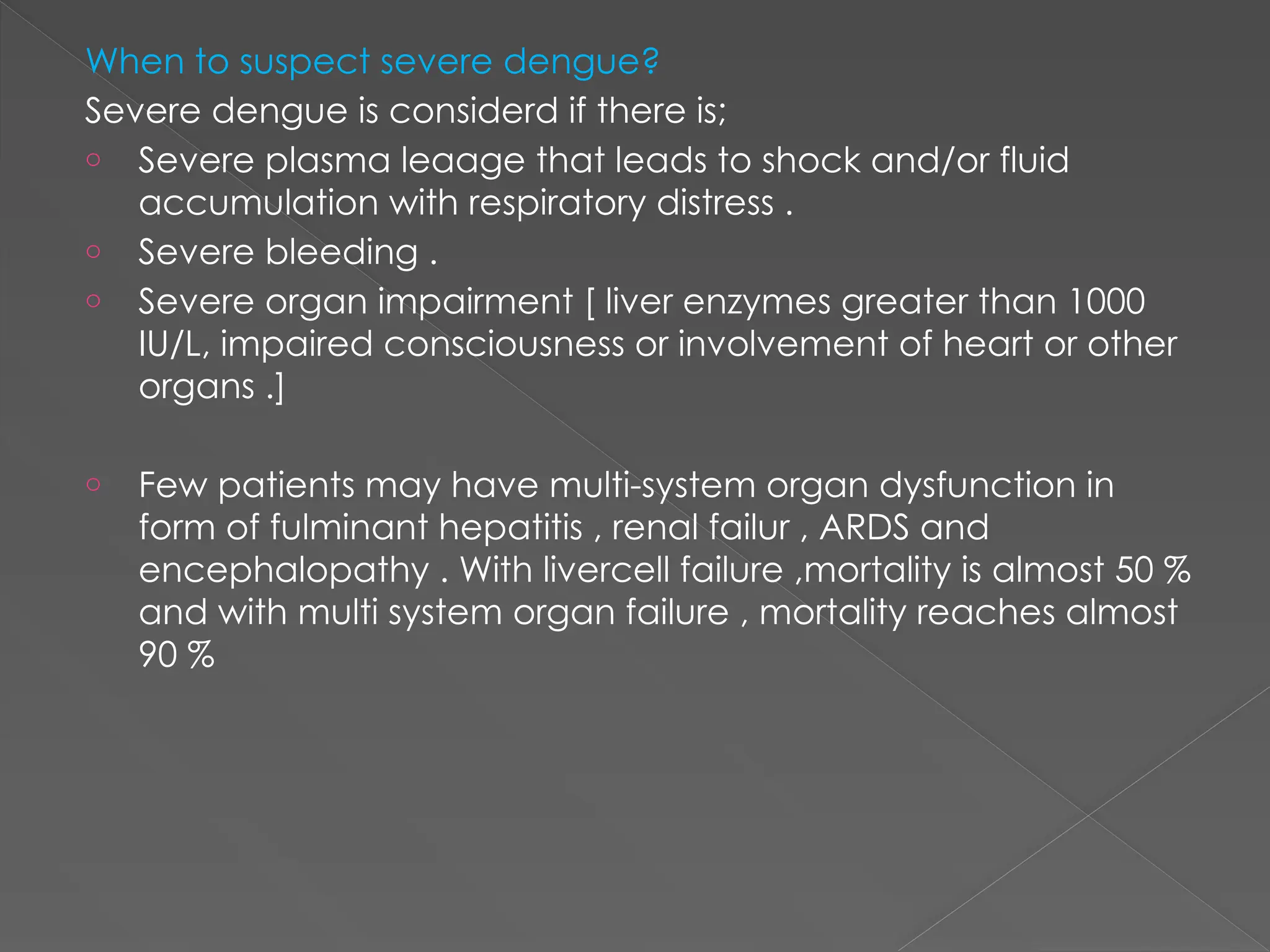 Dengue disease medical symptoms treatment | PPTX | Infectious Diseases ...