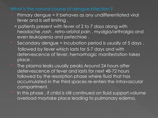 Dengue medical disease, study understand | PPT