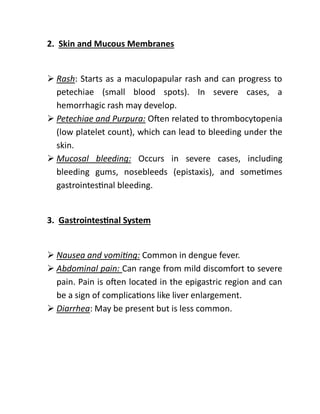 DENGUE VIRUS INTRODUCTION AND TYPES OF DENGU | PDF