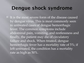 Diagnosis history and pathology of Dengue virus | PPTX