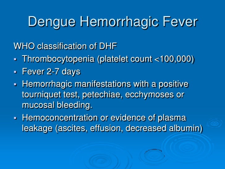 Dengue Fever Dengue Fever