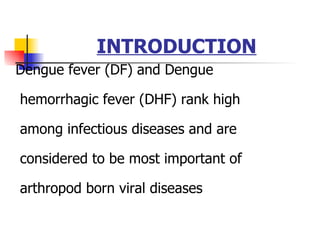 DENGUE FEVER | PPT