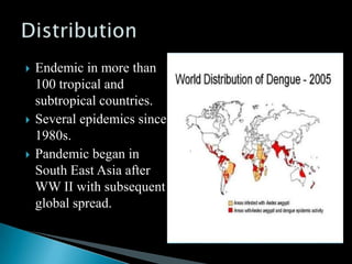 Dengue introduction | PPTX