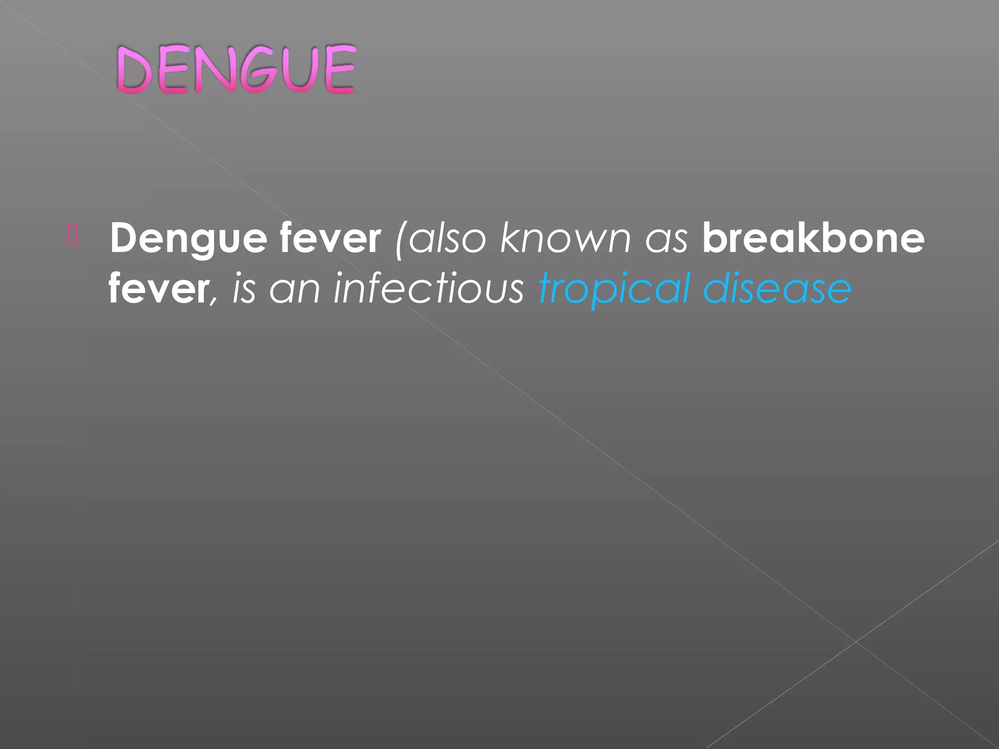 Dengue | PPT