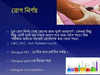 Dengue Fever awareness in Bangla | PPTX