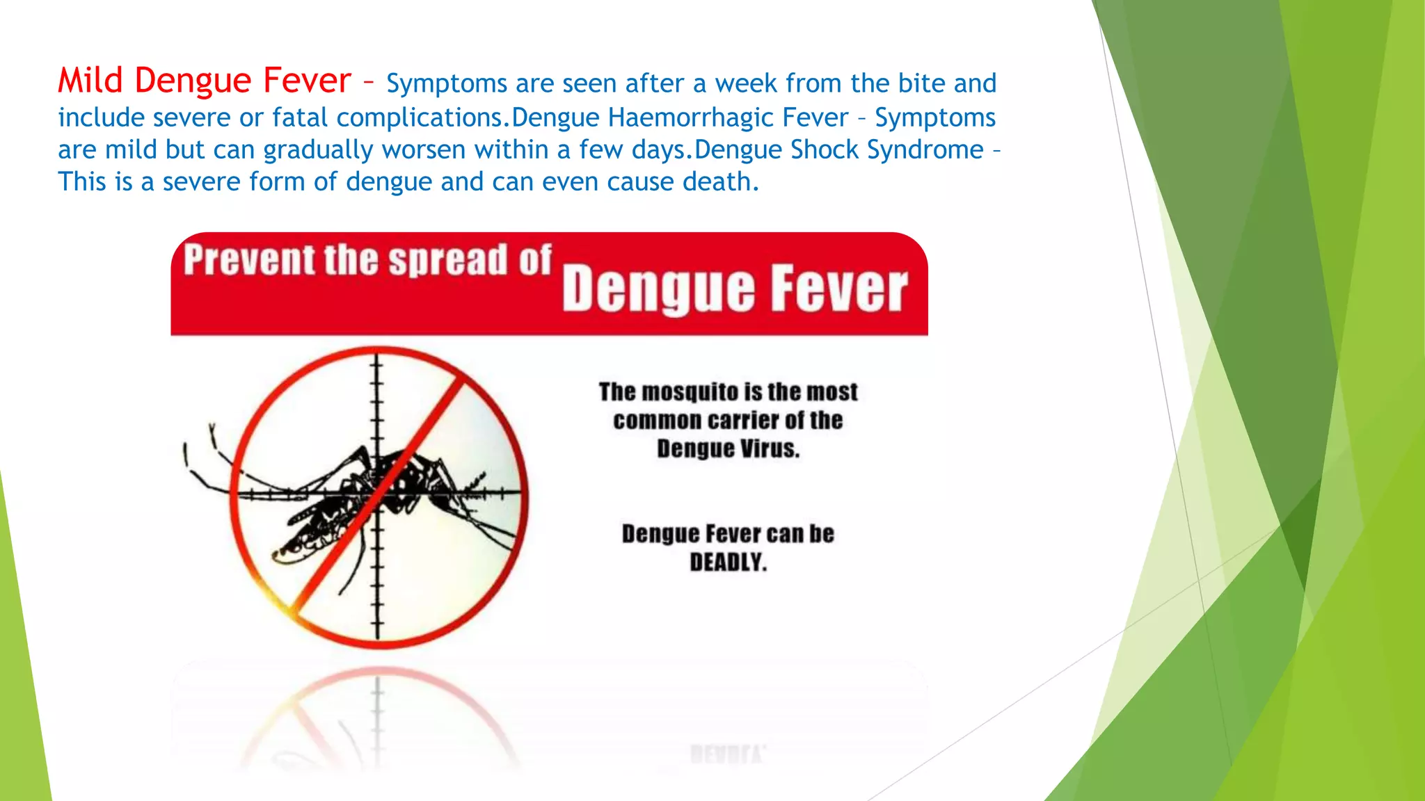 Dengue disease ppt | PPTX
