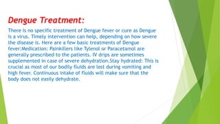 Dengue disease ppt | PPTX
