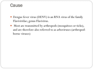 Dengue fever | PPTX