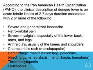 Dengue fever presentation | PPTX