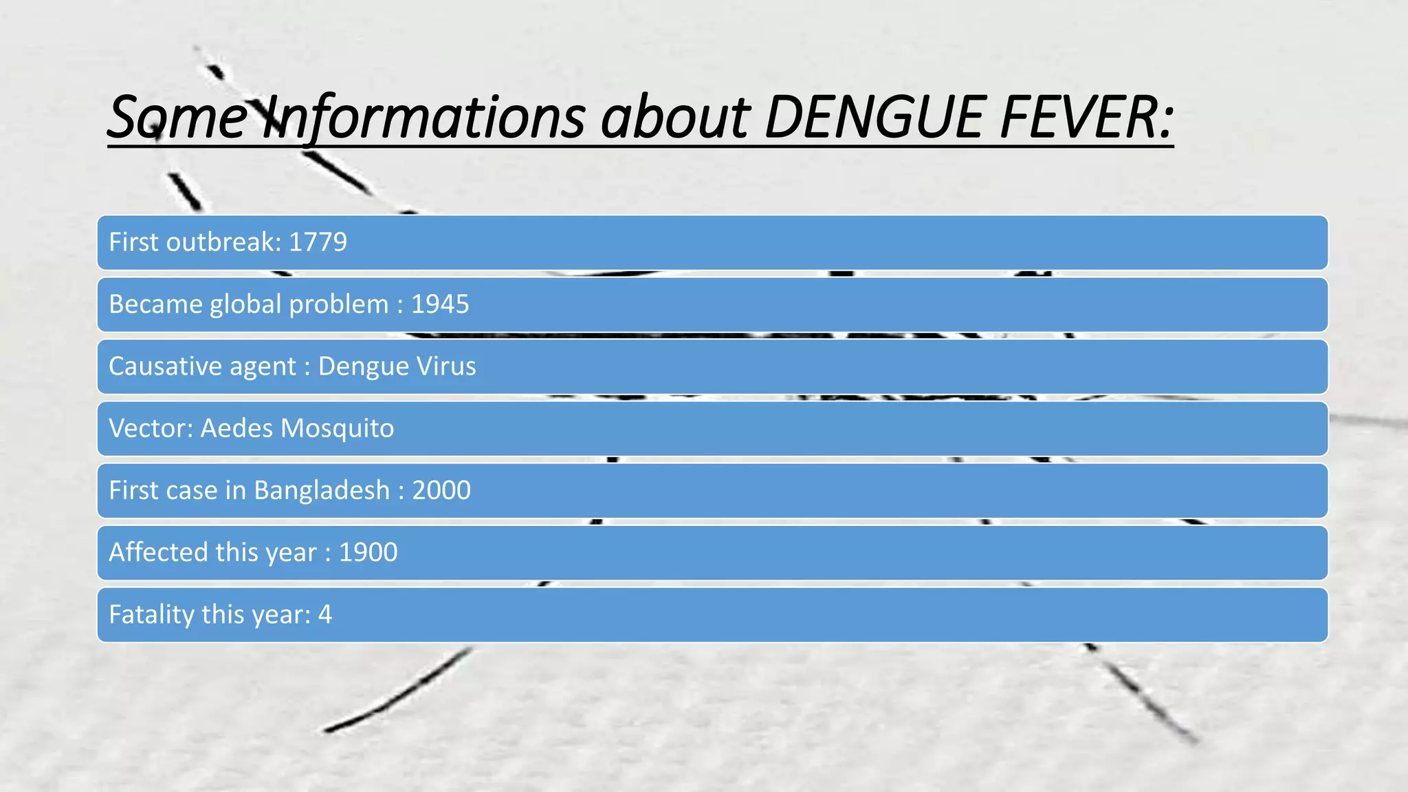 Dengue Fever | PPT