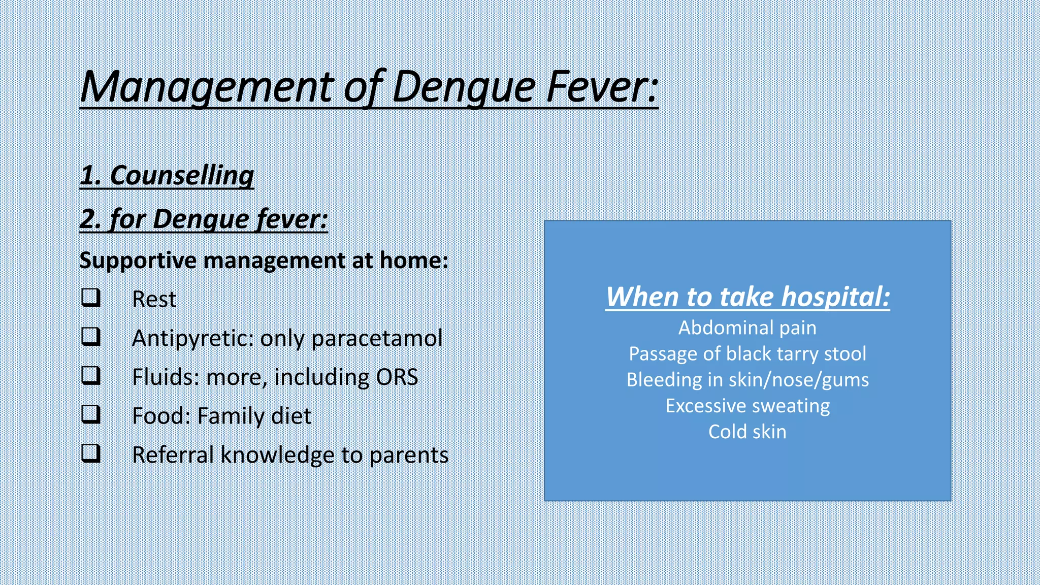 Dengue Fever | PPT