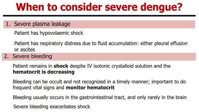 Dengue fever for nurses | PPTX | Infectious Diseases | Diseases and ...