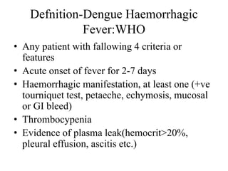 Dengue fever | PPTX