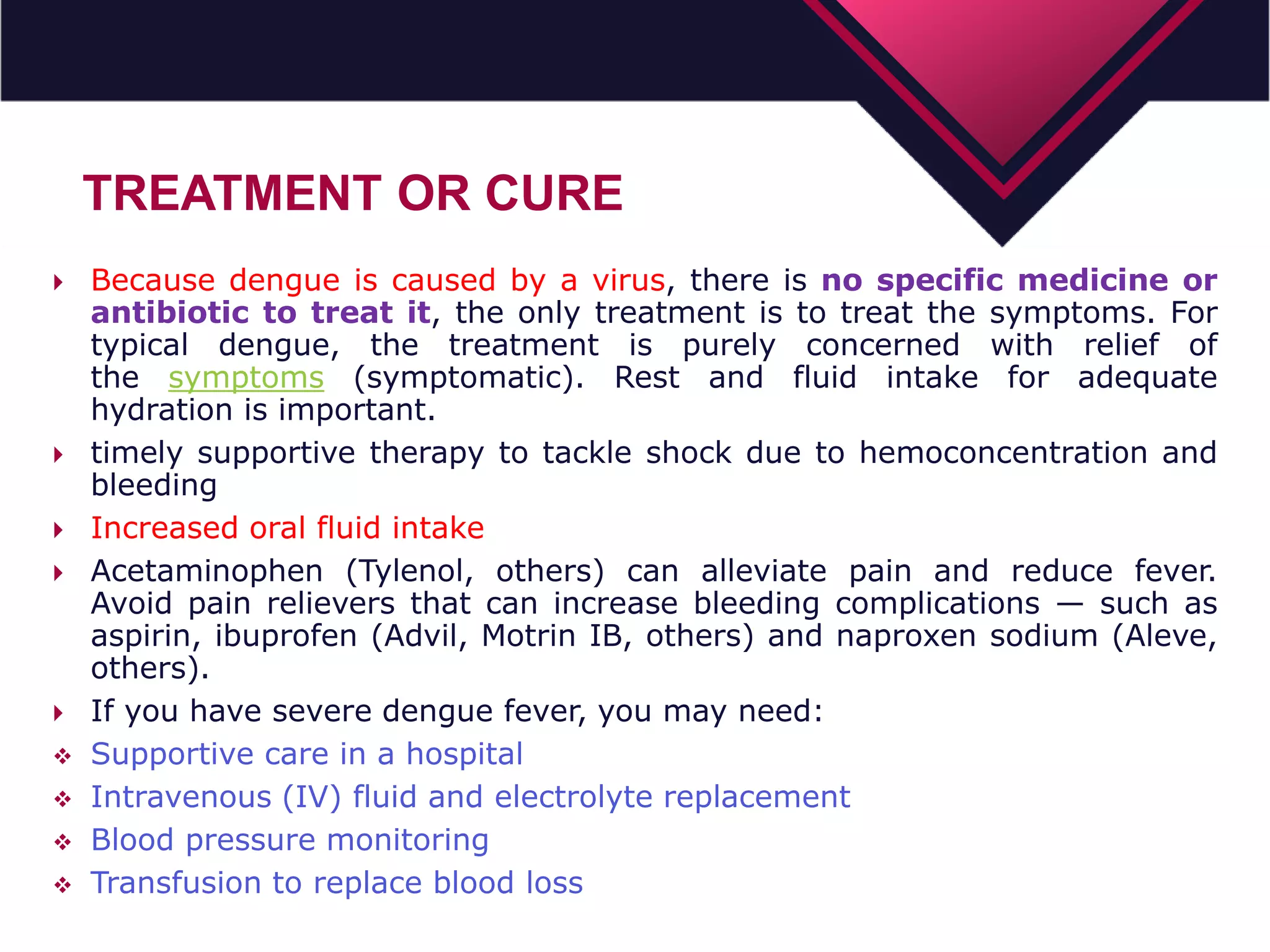 Dengue fever | PPTX