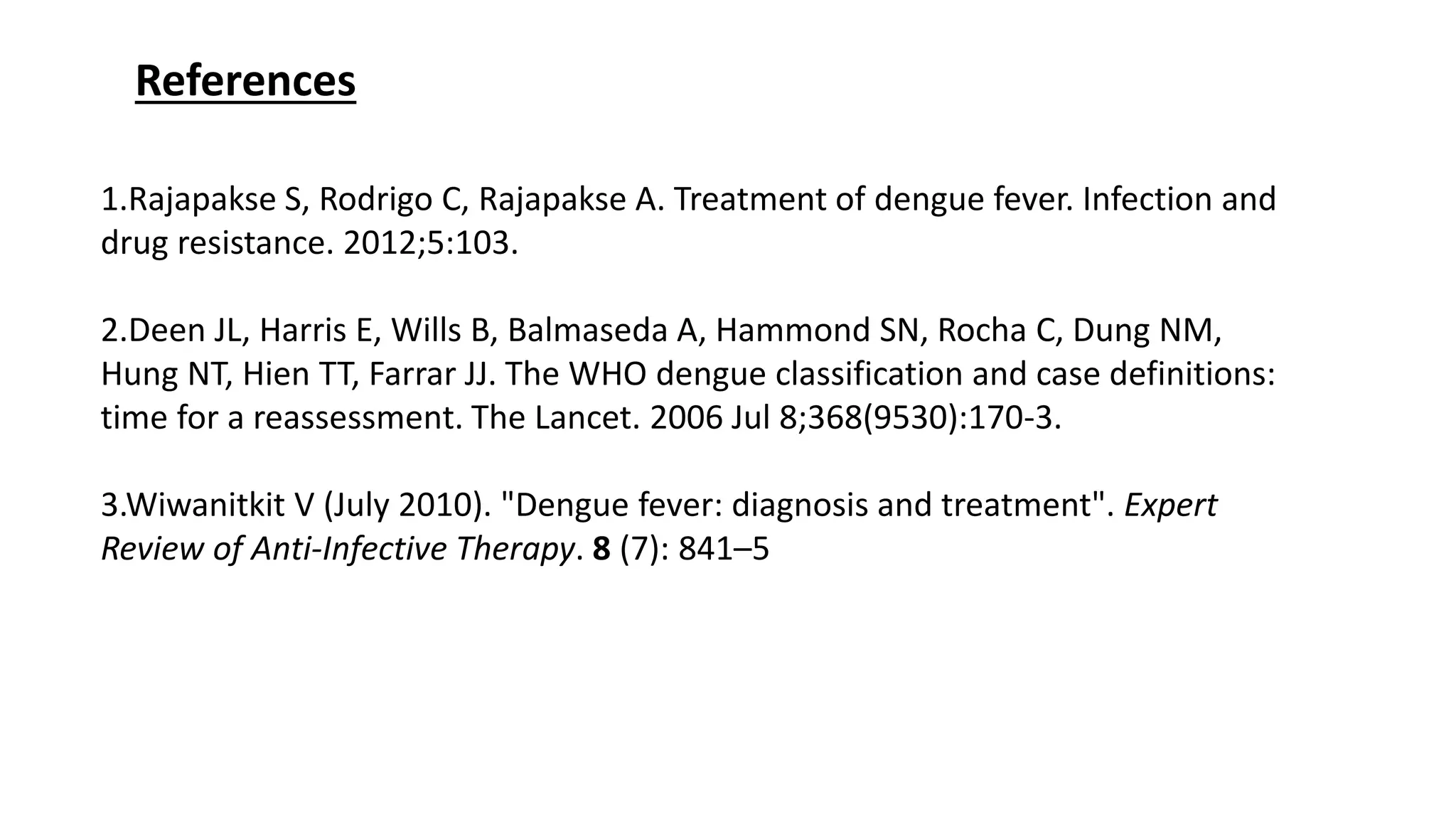 Dengue fever | PPT