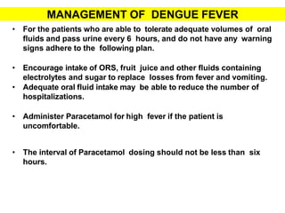 Dengue fever | PPTX