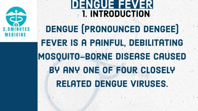 dengue fever | Introduction, etiology, clinical features, warning signs ...