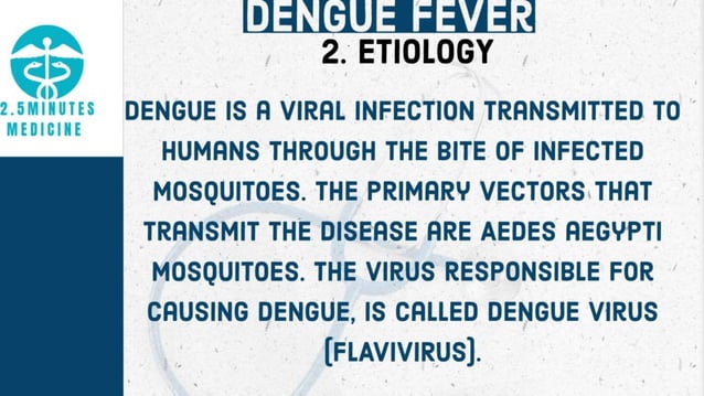 dengue fever | Introduction, etiology, clinical features, warning signs ...