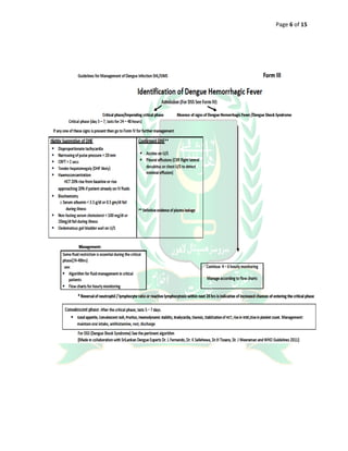 Dengue fever algorithm and charts | PDF