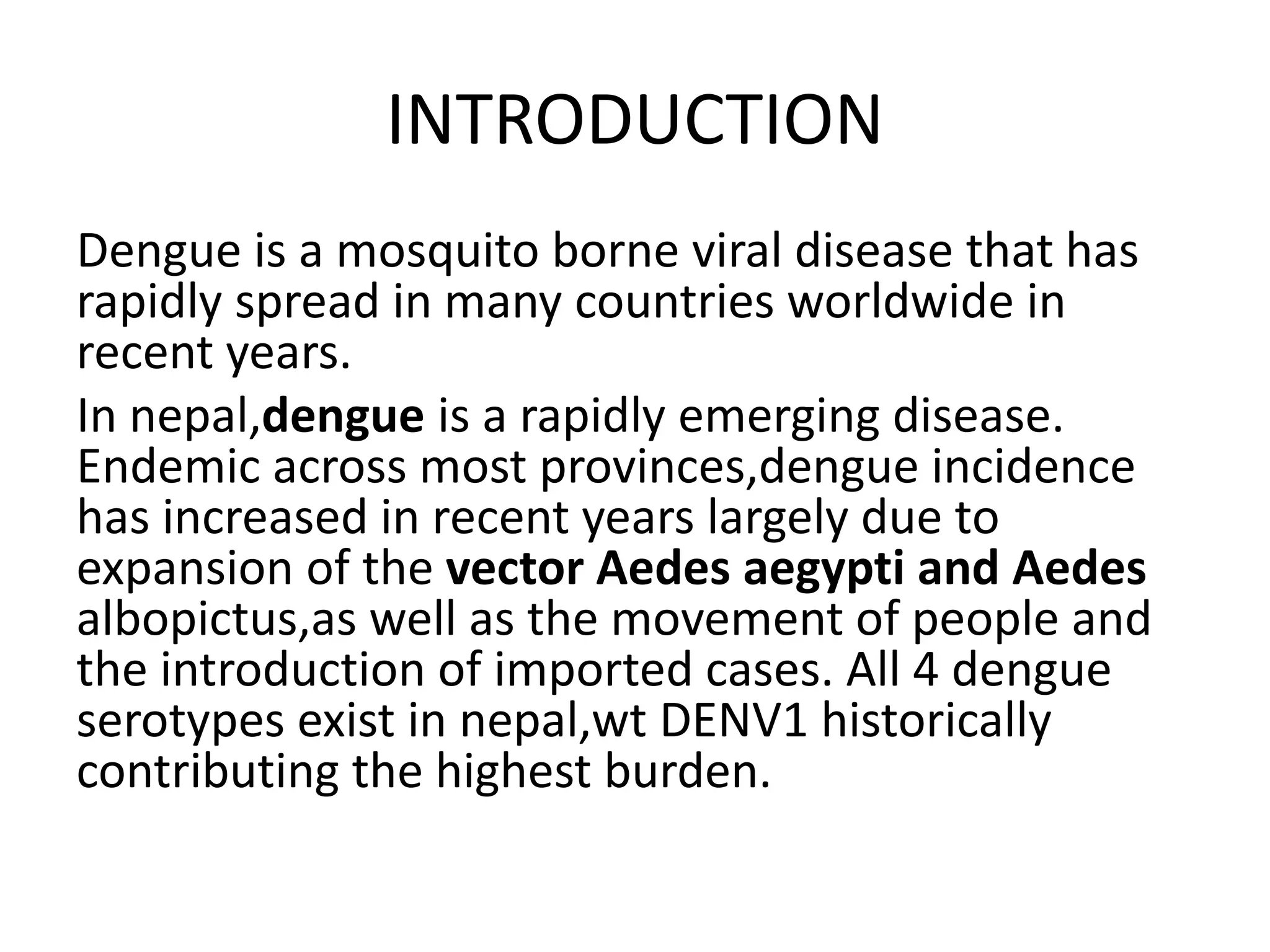 DENGUE FEVER BY DR.RADHE.pptx CIVIL HOSPITAL NEPAL | PPTX