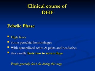 DENGUE FEVER and Its Complicationsby Prof M Ali Khan | PPT