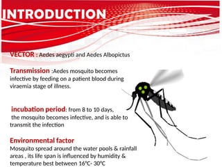 Dengue fever infectious disease presentation | PPTX