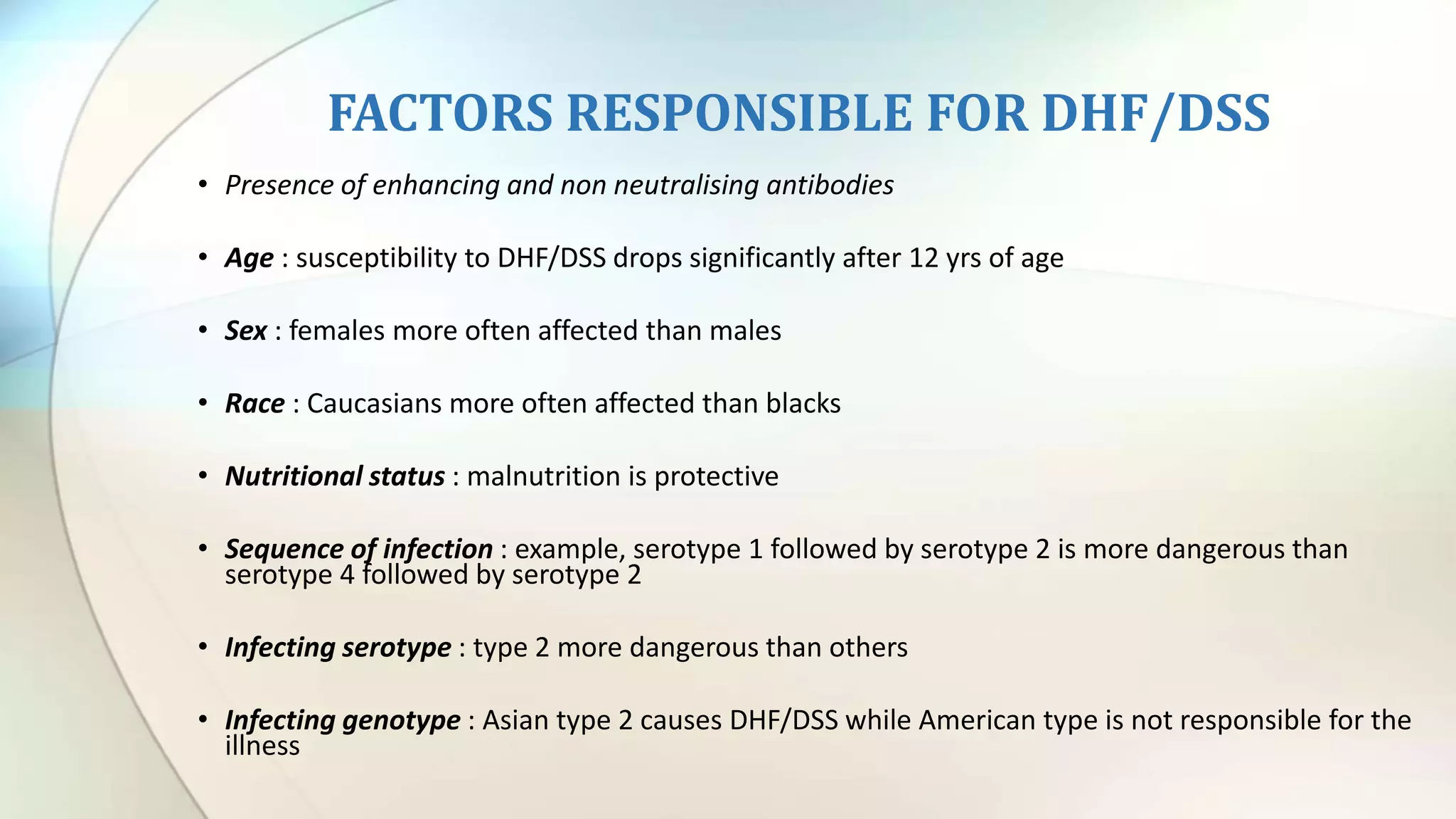 Dengue fever Epidemiology - pathogenesis - symptoms - diagnosis ...