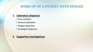 Dengue fever Epidemiology - pathogenesis - symptoms - diagnosis ...
