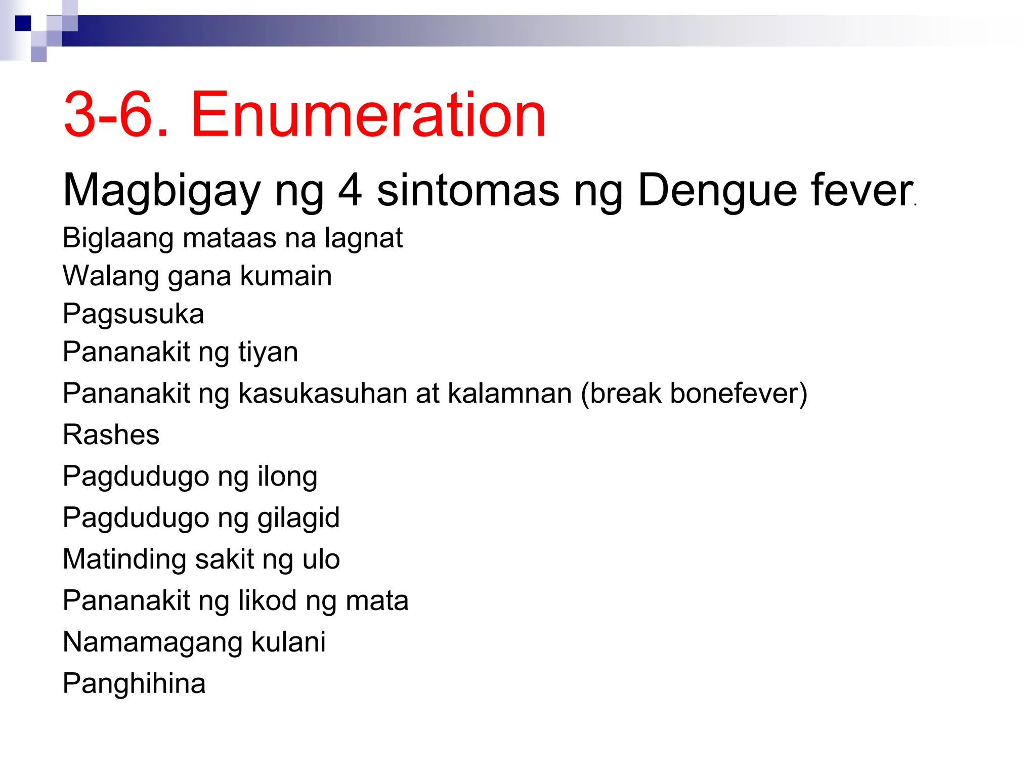 Dengue+Fever Tagalog sa mga paaralan, bahay at community | PPT