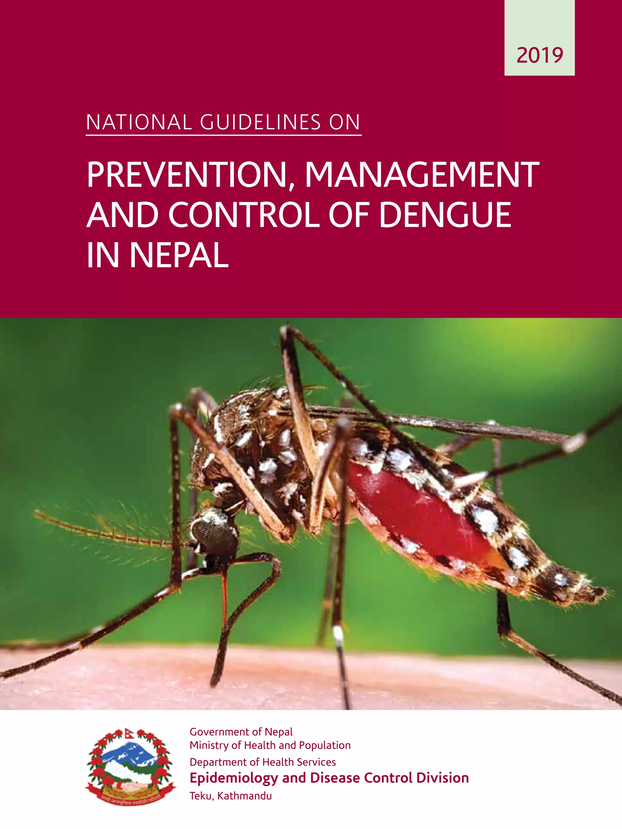 DENGUE GUIDELINES.pdf | Infectious Diseases | Diseases and Conditions