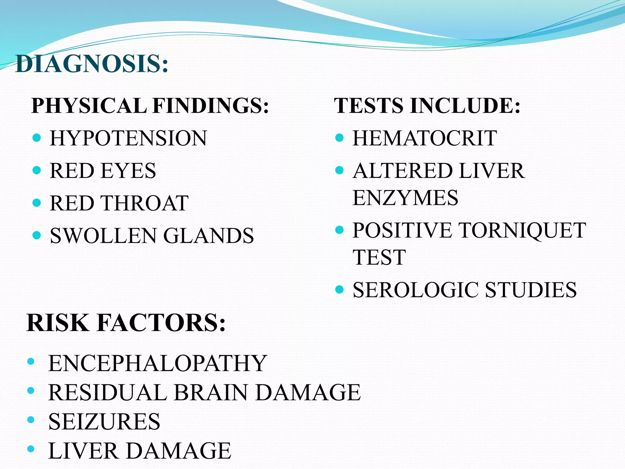 Dengue hemorrhagic fever (dhf) | PPTX