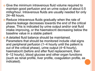 Dengue management ppt | PPTX