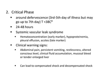 PROBLEMS AND MANAGEMENT OF DENGUE FEVER .pptx