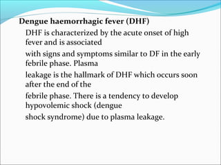National Dengue Management Guideline for Bangladesh | PPT