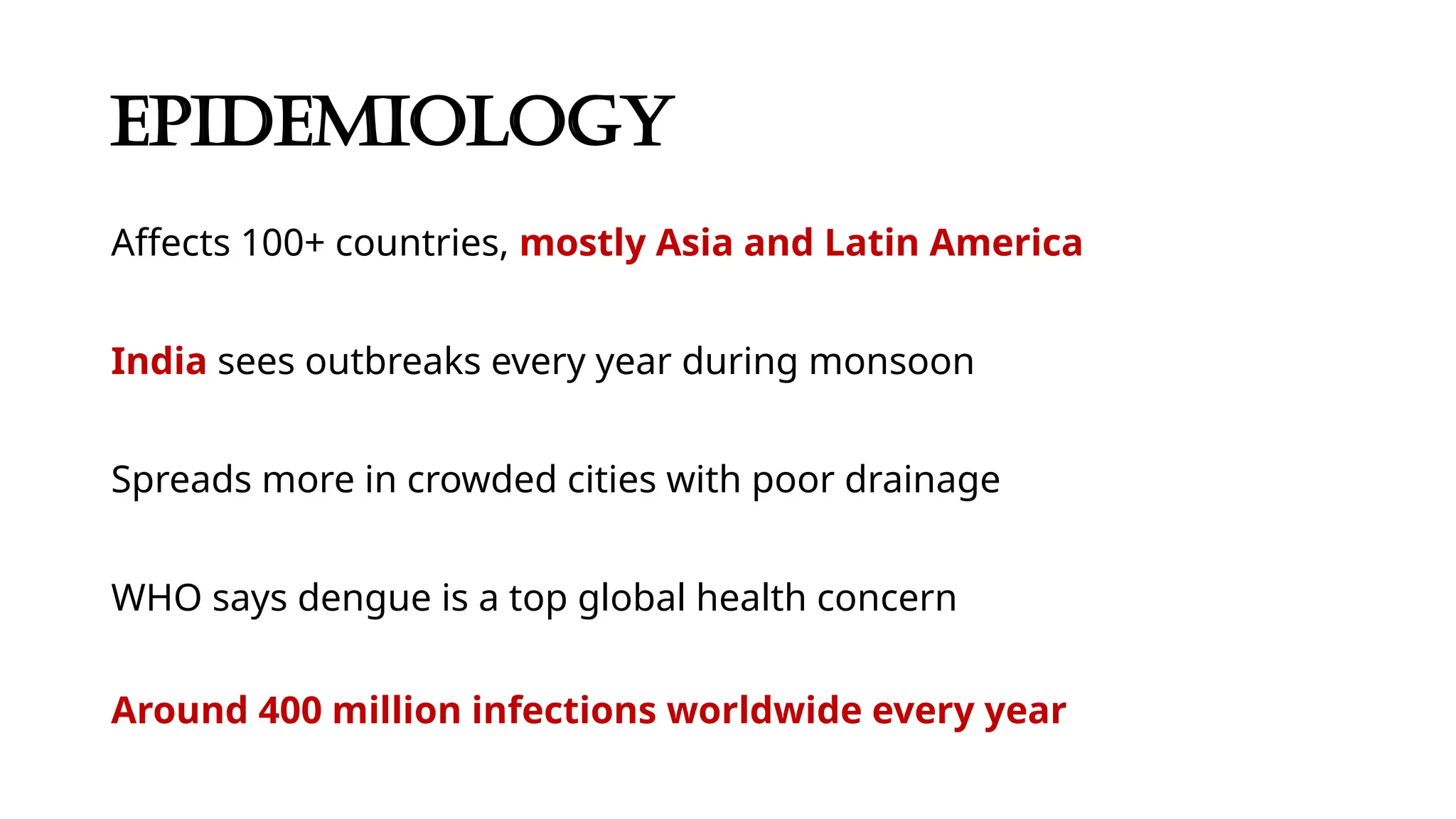 dengue ppt.pptx , it's etiology and pathology | PPT