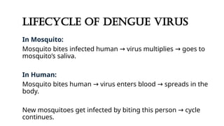 dengue ppt.pptx , it's etiology and pathology | PPT