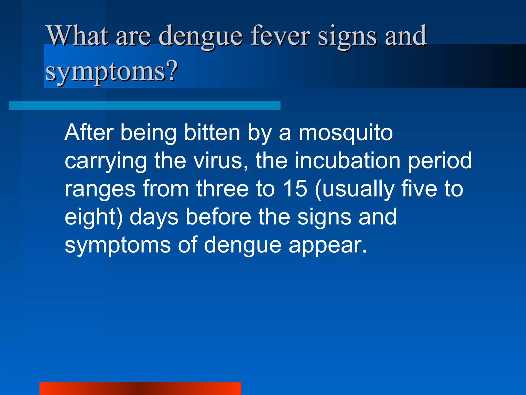 Dengue | PPT