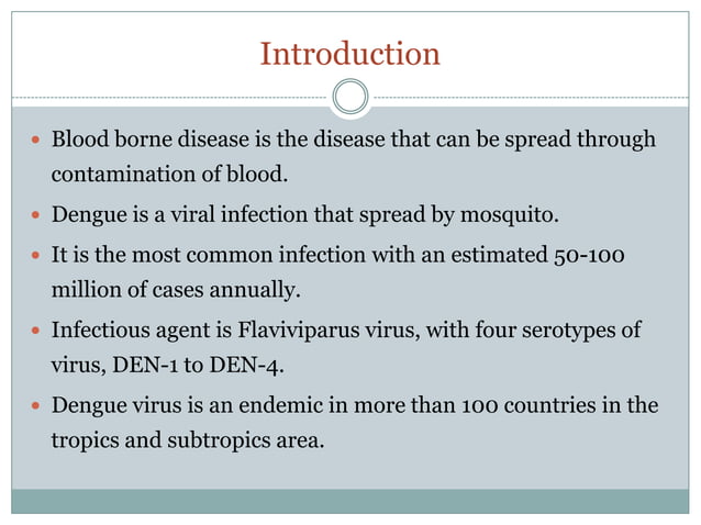 Dengue fever presentation | PPTX