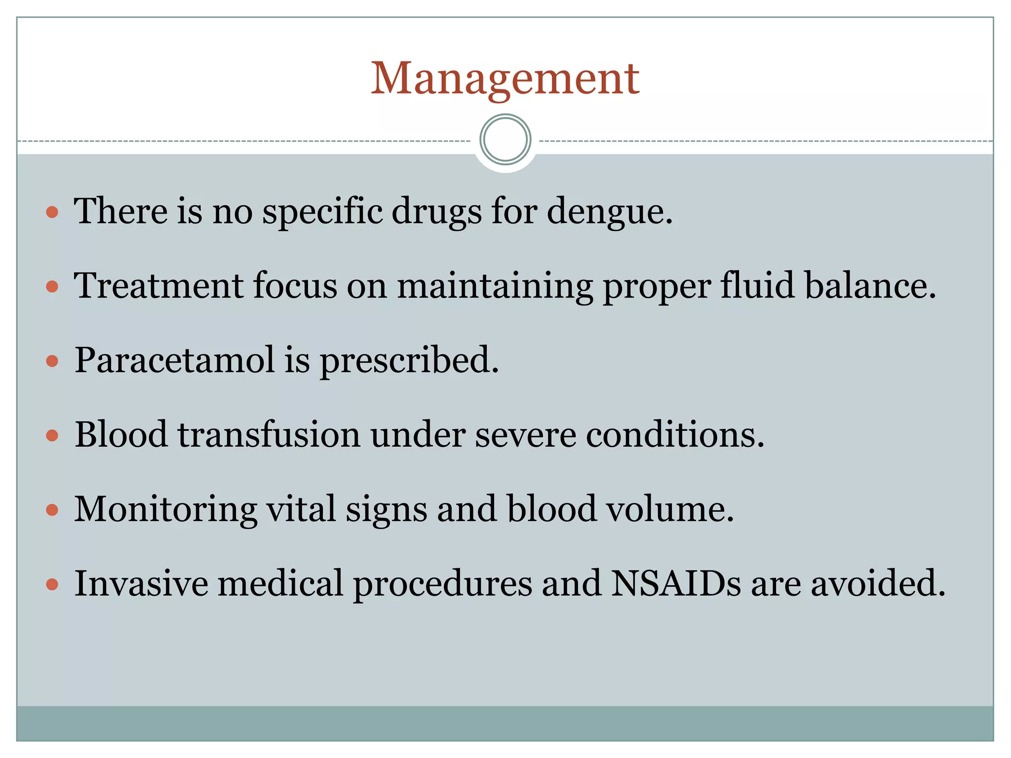 Dengue fever presentation | PPTX