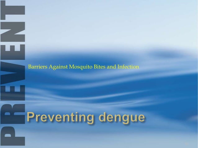 Dengue presentation final | PPTX