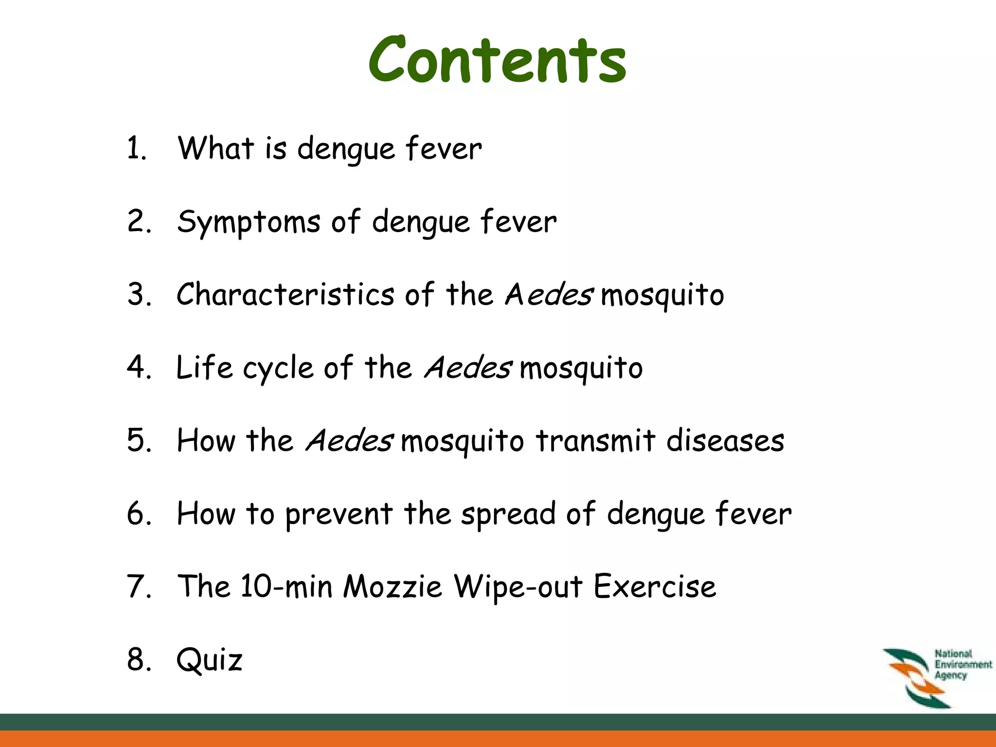 Dengue Prevention - What you need to know… | PPT