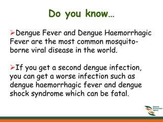 Dengue Prevention - What you need to know… | PPT