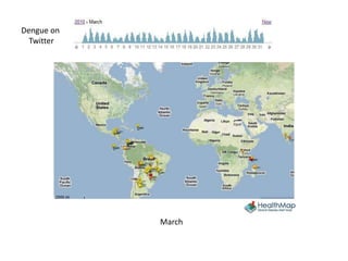Tracking Dengue Fever via social media | PPTX