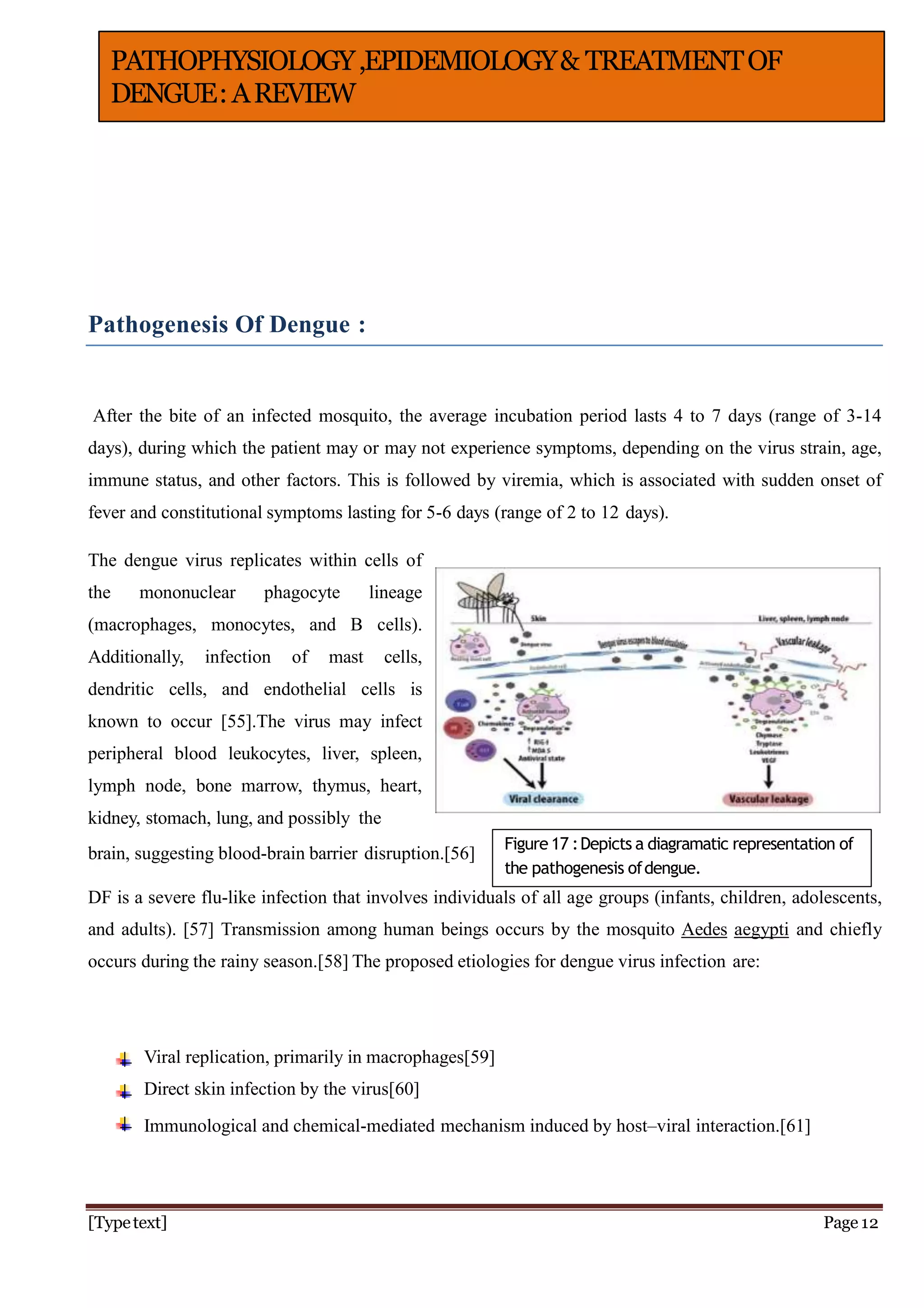 DENGUE REVIEW ARTICLE | PPTX