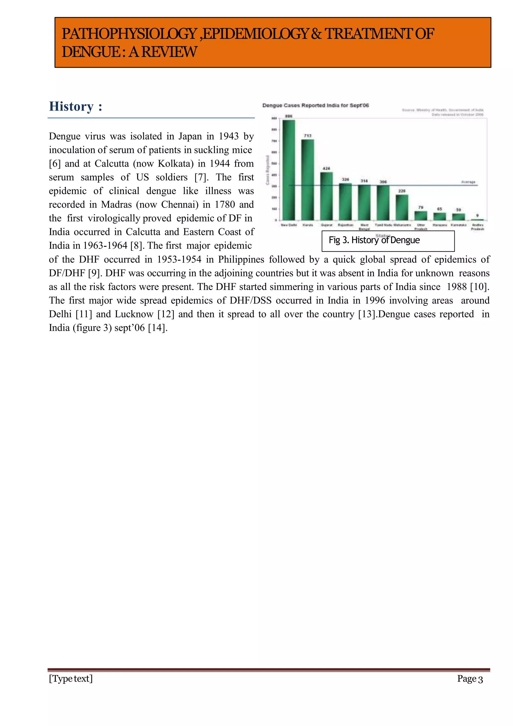 DENGUE REVIEW ARTICLE | PPTX