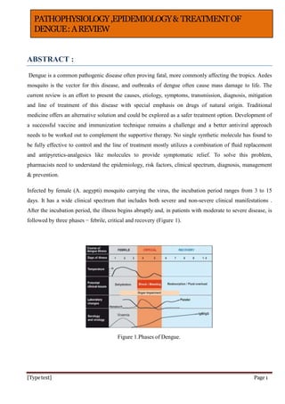 DENGUE REVIEW ARTICLE | PDF