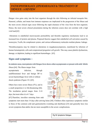 DENGUE REVIEW ARTICLE | PDF