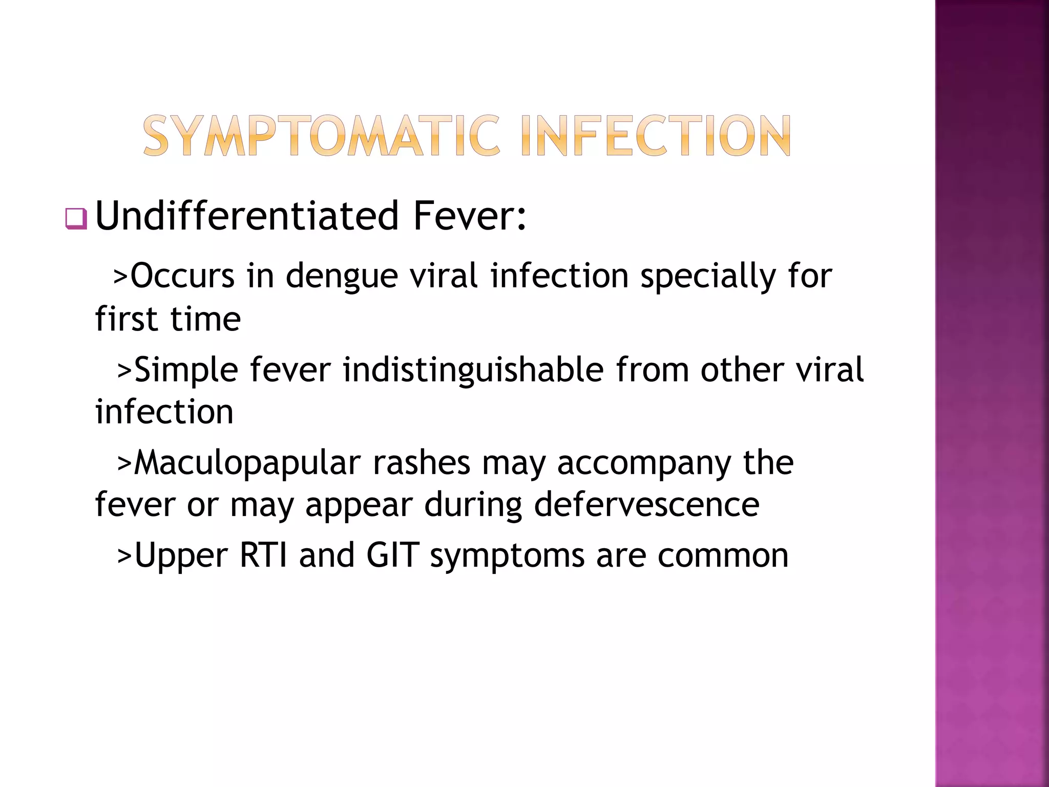 Dengue Syndrome by Dr Faisal Ahmed Abbas | PPTX