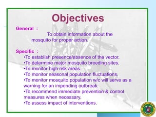 Dengue vector surveillance final | PPT