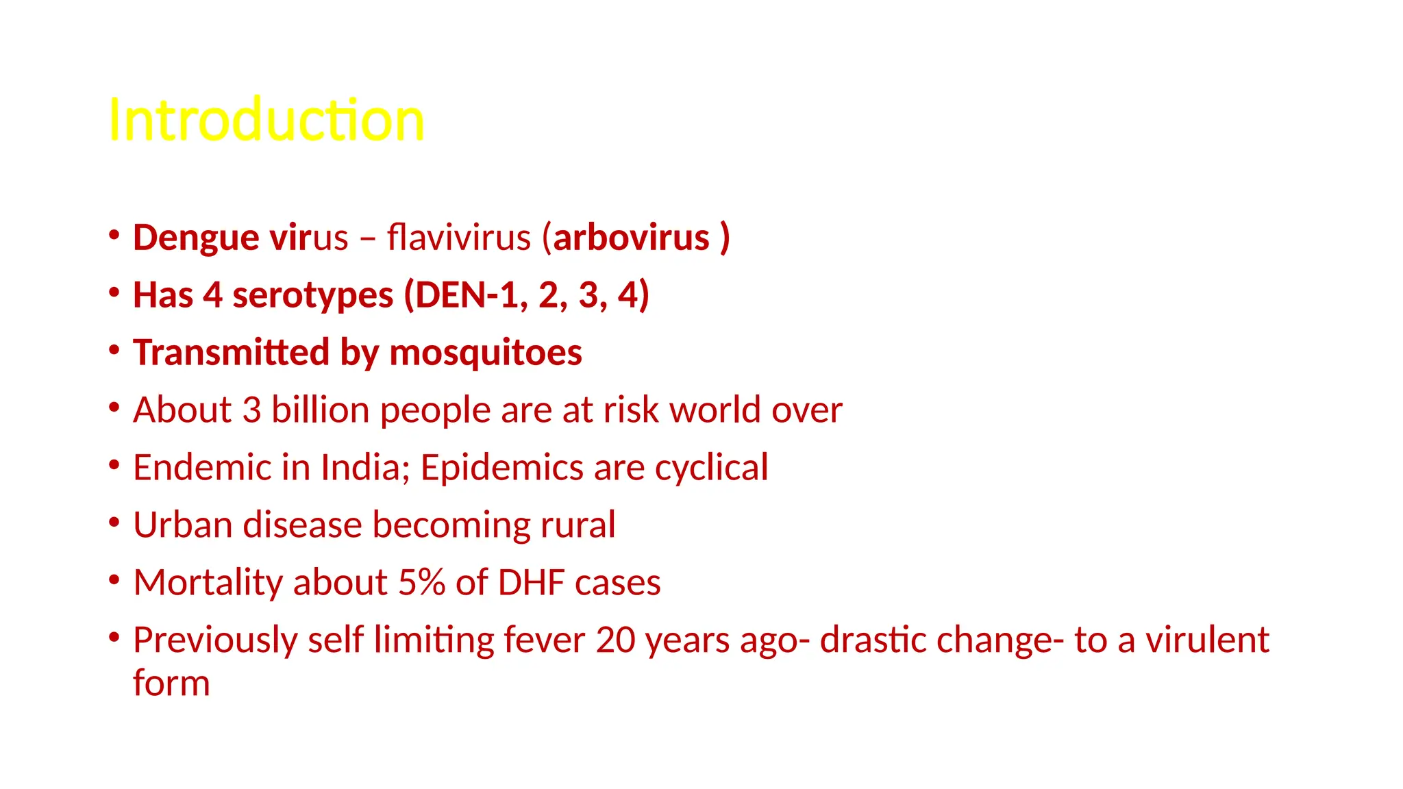 DENGUE fever management investigation treatment | PPTX